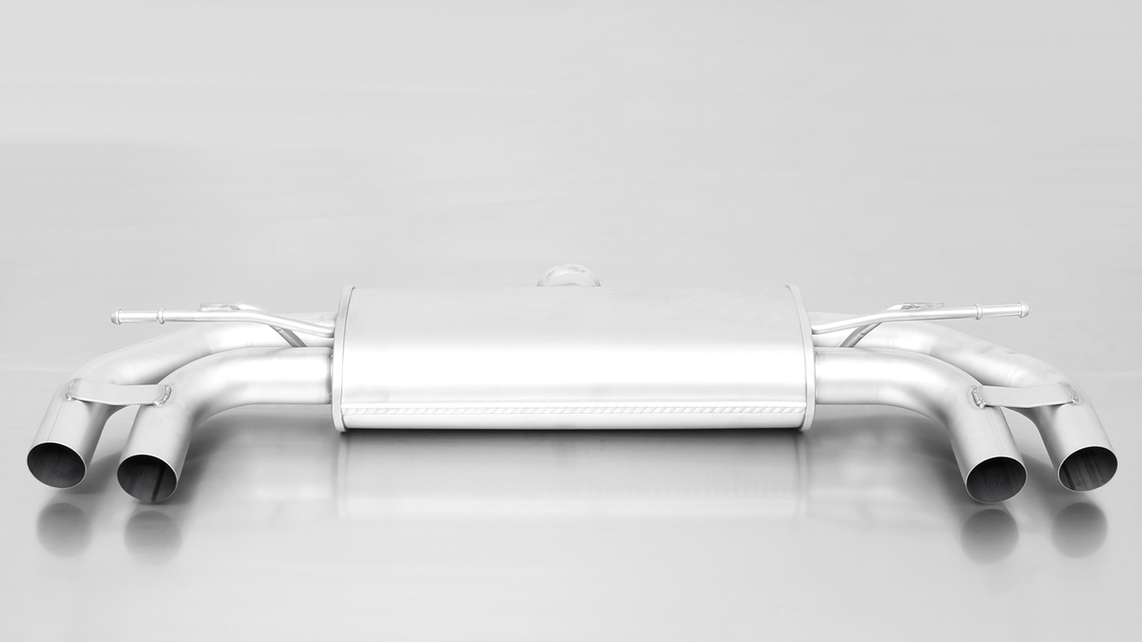 exhaust system VW Golf VII TSI, TDI, GTD Sport Axel-Back-System Exhaust ...