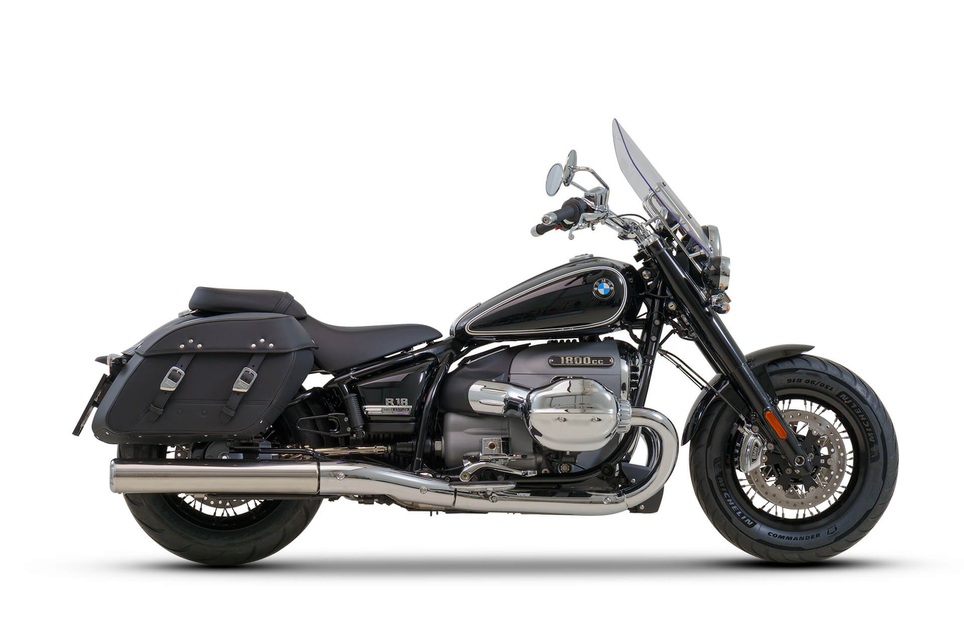 exhaust system RACING CUSTOM Slip On L/R and selectable endcaps ...