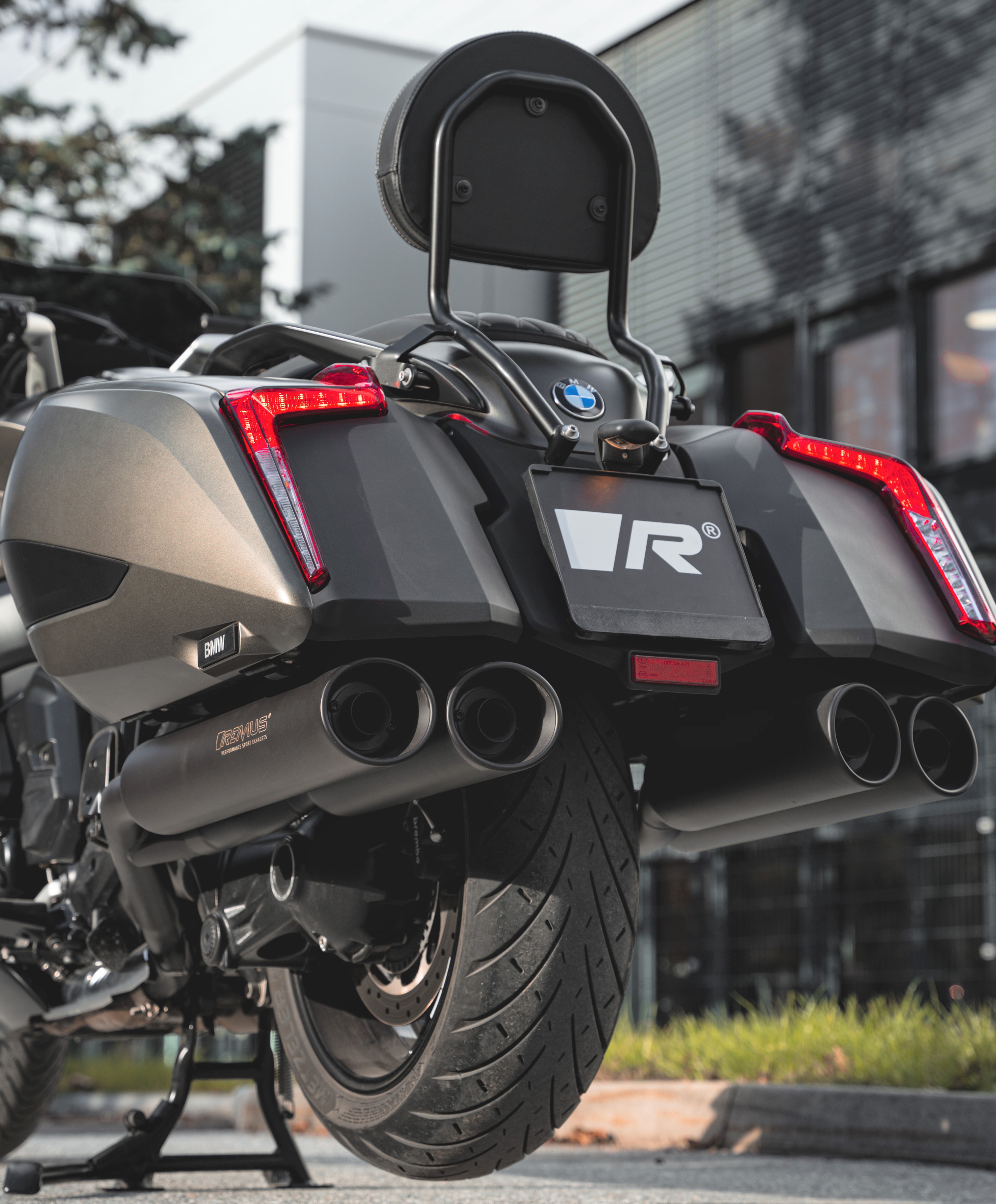 exhaust system CUSTOM Muffler left/right Sport Exhaust BMW K 1600 ...