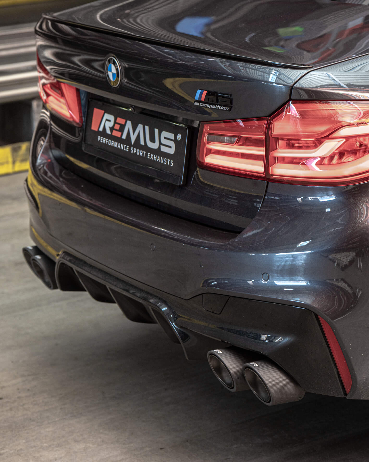 exhaust system BMW F90 M5 Sports Axle-Back-System Exhaust Remus