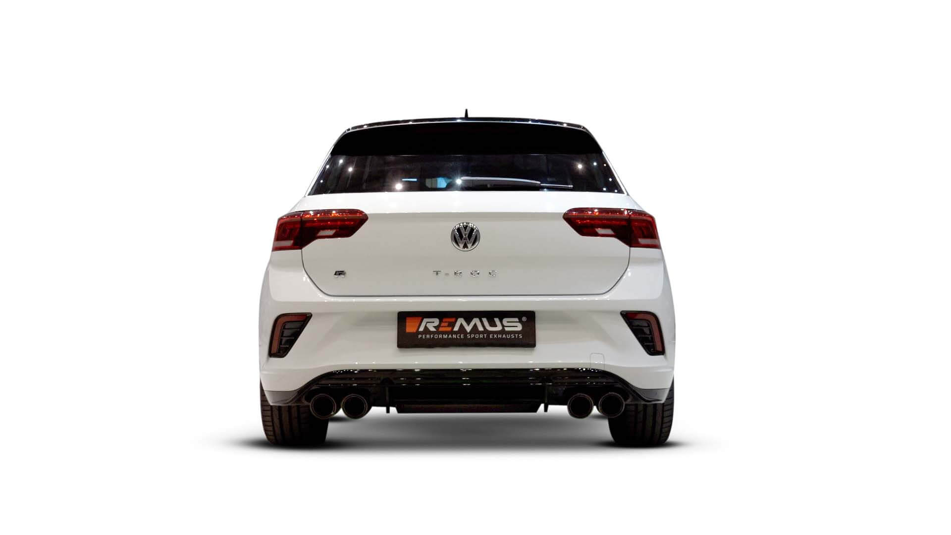 exhaust system Exhaust system for the VW T-Roc R Sport GPF-back style ...